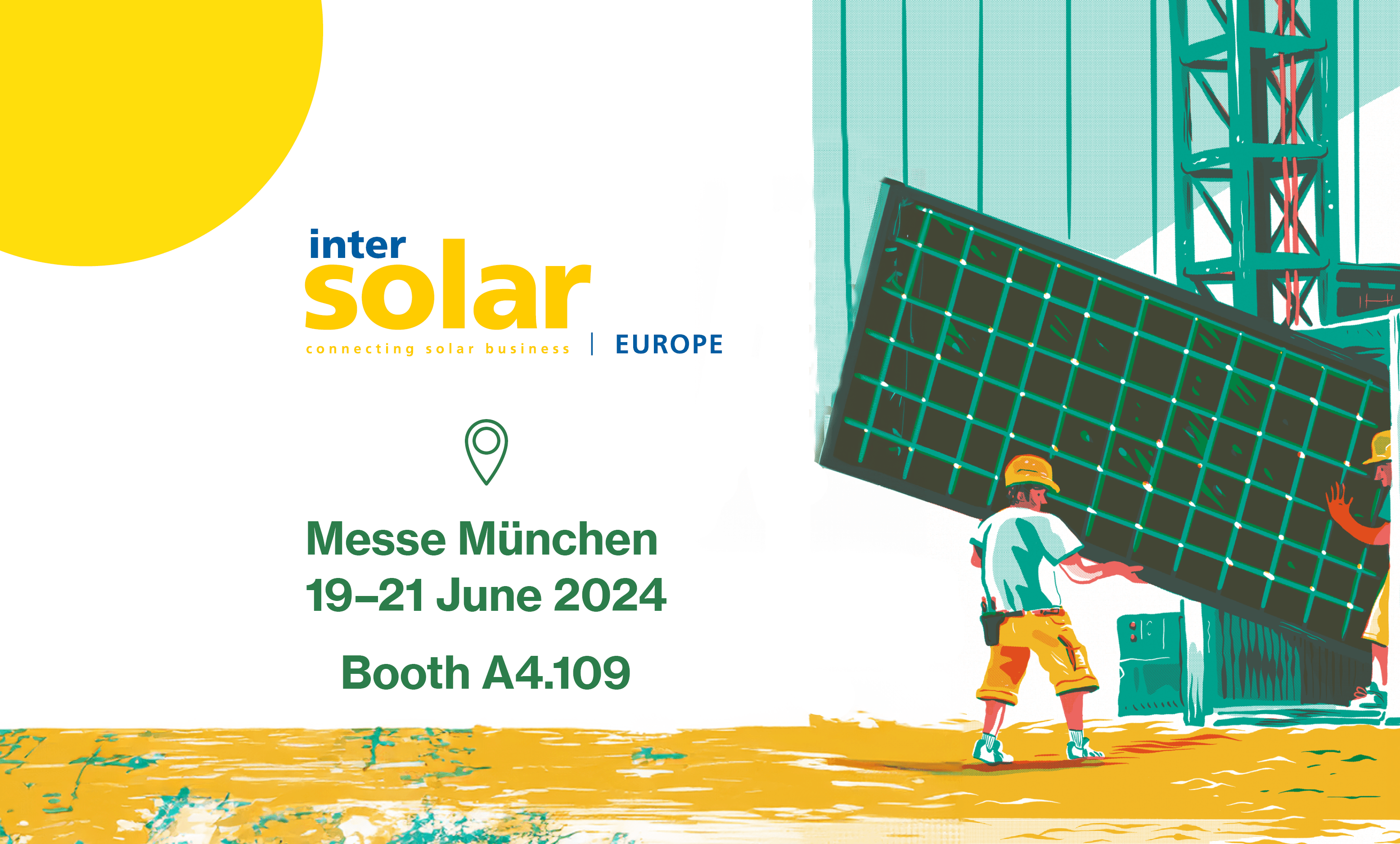 We invite you to Intersolar Europe 2024, booth A4.109